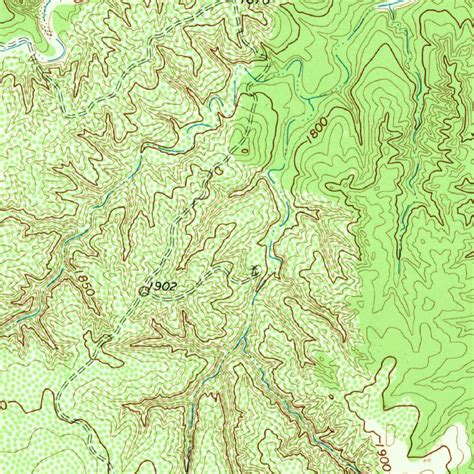 Peacock Tx 1968 24000 Scale Map By United States Geological Survey