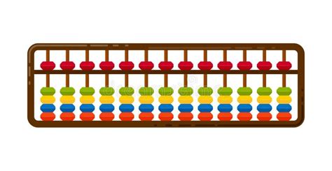 Abacus For Mental Arithmetic Concept Of Illustration Of The Japanese System Of Mental Math
