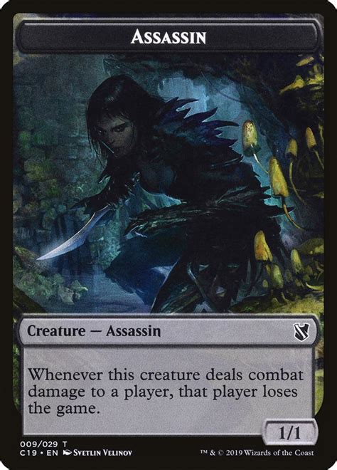 Assassin · Commander 2019 Tokens Tc19 9 · Scryfall Magic The Gathering Search