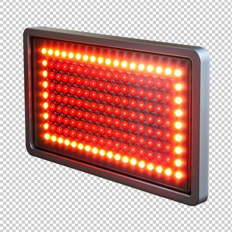 Led Single Sign Premium AI Generated PSD