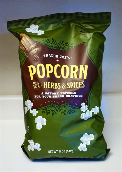 Exploring Trader Joe S Trader Joe S Popcorn With Herbs Spices