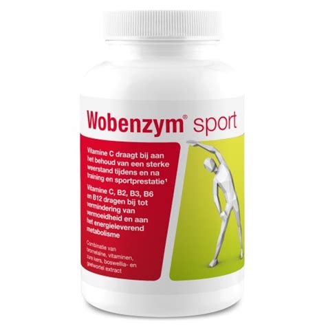 Wobenzym Sport Mucos 90 Capsules Kopen Gezondheid Aan Huis