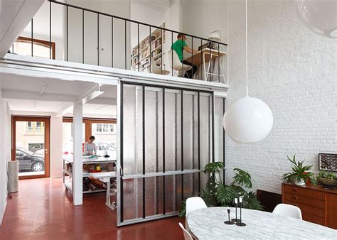 Assorted Windows And Diagonal Cladding Feature On Renovated Home House Interior Interior