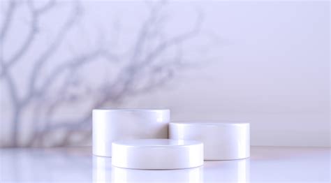 3d 렌더링 그림 나뭇가지 그림자가있는 밝은 배경에 상품화하는 제품을위한 둥근 플랫폼이있는 무대 연단 배경의 디자인 개념 3d 렌더링 0명에 대한 스톡 사진 및 기타 이미지