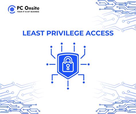 pc onsite on linkedin implementing least privilege access ensures that employees have only the…