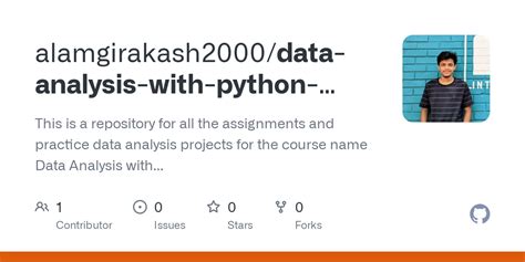 GitHub Alamgirakash Data Analysis With Python ZeroToPandas This Is A Repository For All