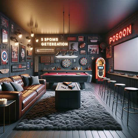 The Ultimate Entertainment Man Cave Game Room Design Game Room