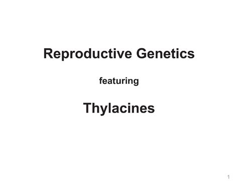 Reproductive Genetics Biol 239 Uwaterloo Studocu