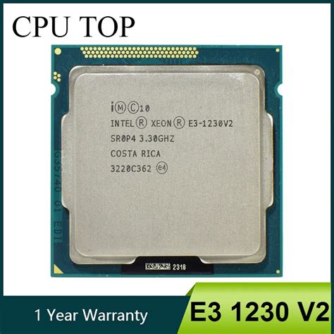 Jual Bebas Ongkir Intel Xeon E3 1230 V2 3 3GHz Quad Core CPU Processor SR0P4 LGA 1155 Shopee