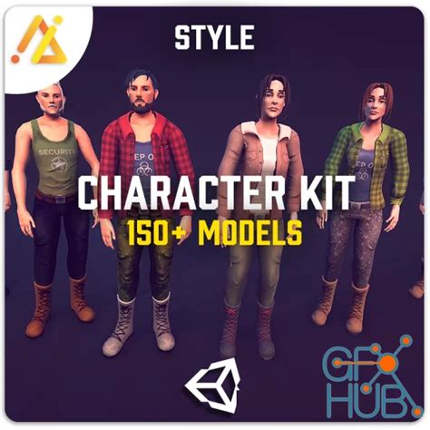 Unity Asset Style Character Customization Kit