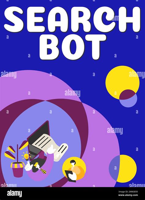 Text Caption Presenting Search Bot Business Approach A Program That