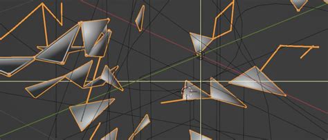 Rotating Floating Islands Of A Mesh Rotate Elements Particles And Physics Simulations