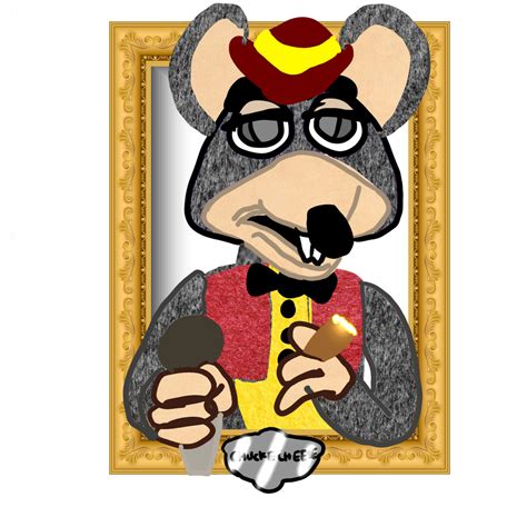 My Chuck E Cheese Portrait Animatronic I Drew By Electro4globe On