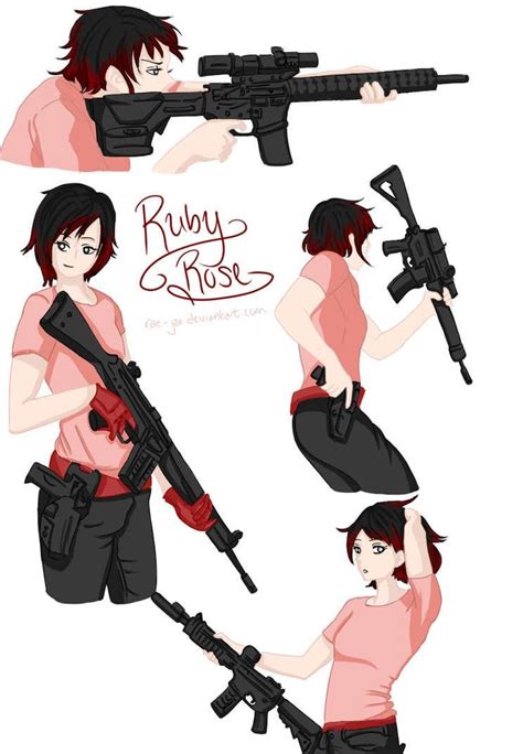 Ruby Shooting By Rae Jae R Rwby