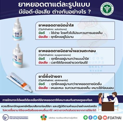 [fdathai] หลาย ๆ คน คงผ่านการใช้ยาหยอดตามาบ้างแล้ว แต่เคยสังเกตและตั้งข้อสงสัยกันหรือเปล่าว่า