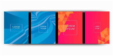 커버의 집합 브로셔 전단지 템플릿 디자인 추상적인 배경 트로피에 대한 스톡 벡터 아트 및 기타 이미지 트로피 패턴 가리기