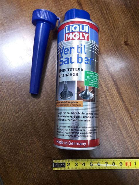Очиститель клапанов liqui moly ventil sauber: инструкция и отзывы