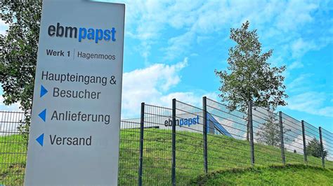 Von EBM Papst an Siemens Das heißt der Verkauf der industriellen