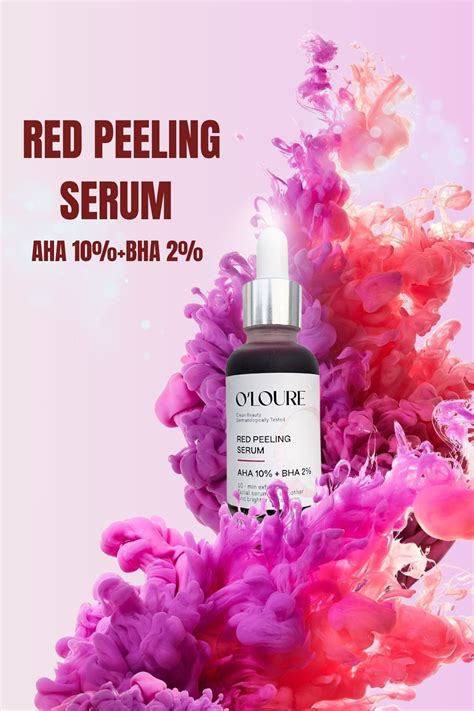 Oloure Beauty Red Peeling Serum Aha 10 Bha 2 Kırmızı Peeling Serum