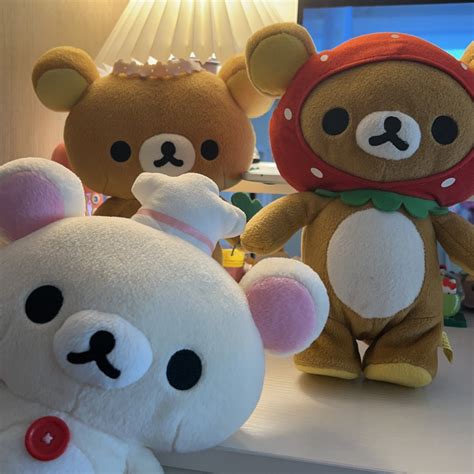 산엑스 움직이는 리락쿠마 인형 위시버킷