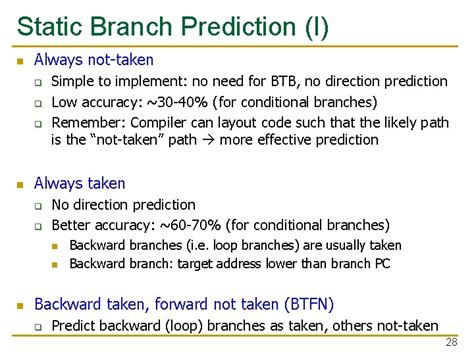 Design Of Digital Circuits Lecture 18 Branch Prediction