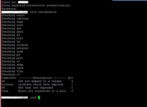 Hpe 3par Storage Array Health Check