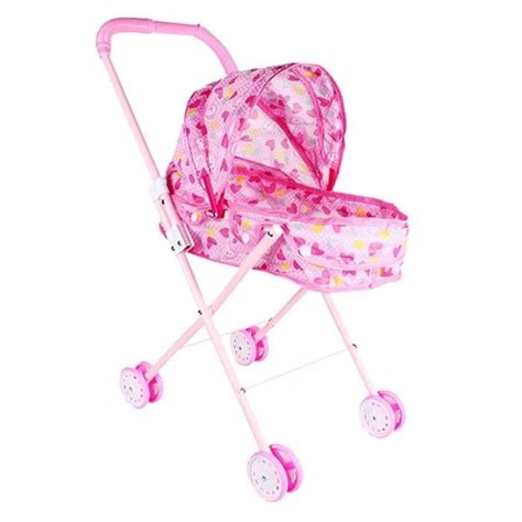 Mini Poussette Bébé Poussette Pliante Chariot De Poupée Enfants