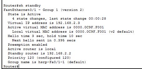 Fault Tolerance HSRP Design And Implementation On Cisco Routers