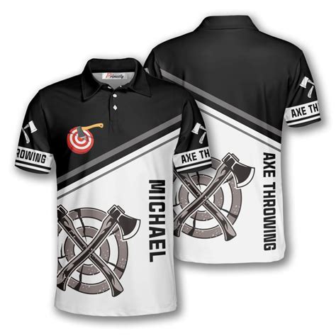 Axe Throwing Shirts For Men Custom Axe Thrower Shirts Primesty