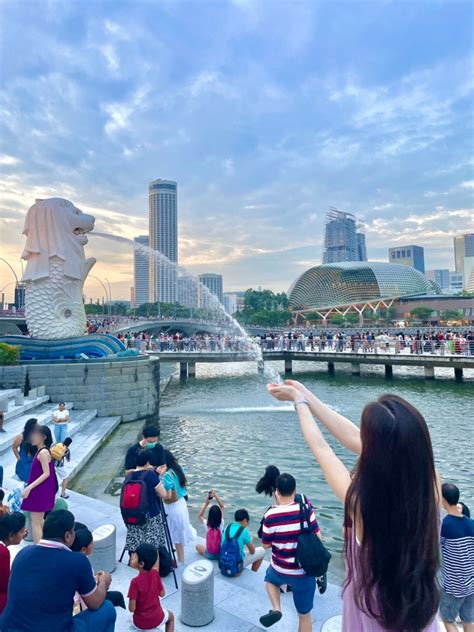 싱가포르 Day1 머라이언 파크 포토스팟 팜 비치 씨푸드 레스토랑 칠리크랩 가격 메뉴추천 솔직후기 네이버 블로그