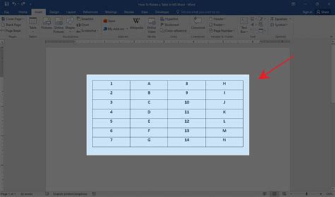 How To Rotate A Table In Word OfficeBeginner