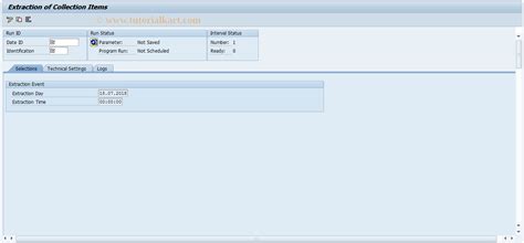FPCLBW SAP Tcode Extraction Of Collection Items