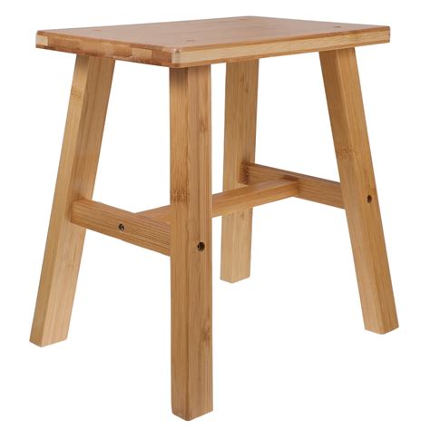 Unbranded Small Shower Stool Small Wooden Stool Wooden Stool Sitting Stool Vanity Stool Chair
