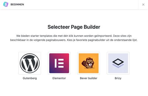 Starter Templates Wordpress Plugin Voor Elementor 000nl