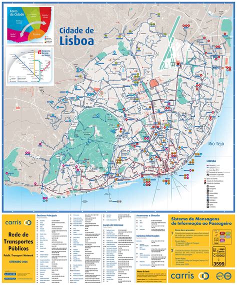Lisbon Map Portugal