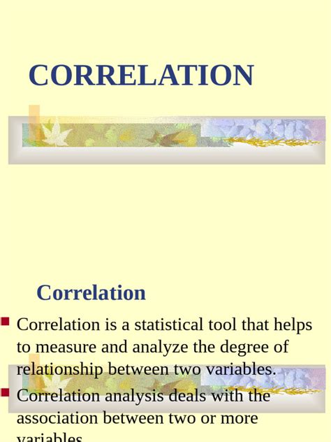 Correlation 1 Pdf Linear Regression Regression Analysis