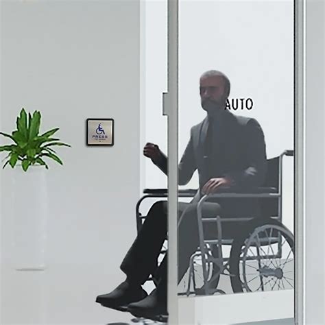 Pb09 Wired Small Switch Push Button Disabled Switch Disabled Room Switch And Disabled Toilet