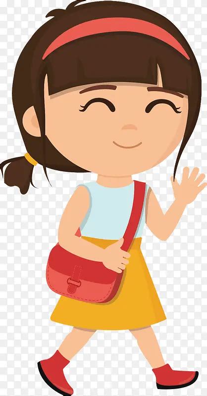 矢量图开心的小女孩png图片素材下载图片编号yzlmlpjy 免抠素材网