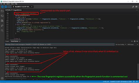 Dfrobot Sen0359 Capacitive Fingerprint Sensor Weird Error Dfrobot Forum