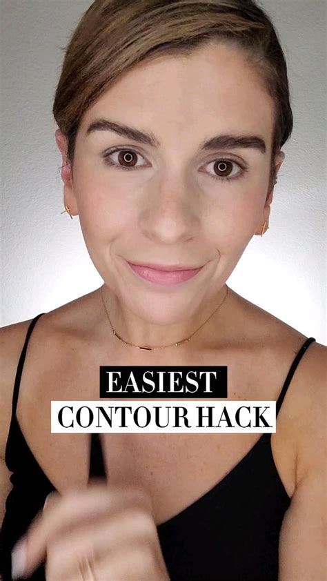Easiest Contour Hack Beauty Makeup Tips Face Makeup Tips Skin Makeup