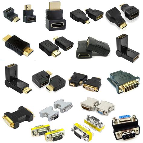 HDMI Male To Female DVI VGA Converter Video Adapter Mixed Wholesale