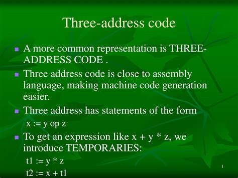 ppt three address code powerpoint presentation free download id 813371