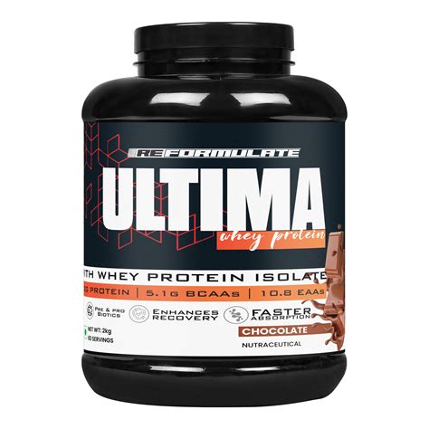 Ultima Whey Protein Chocolate Flavour Reformulate