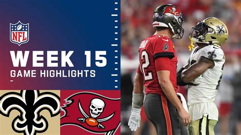 Saints Vs Buccaneers Week 15 Highlights Nfl 2021 Youtube