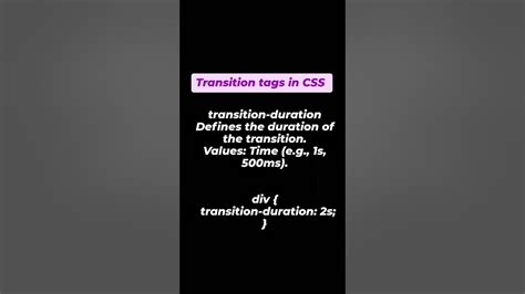 Perfect Your Animations With Css Transition Duration ⏱️ Control The Speed Of Your Effects