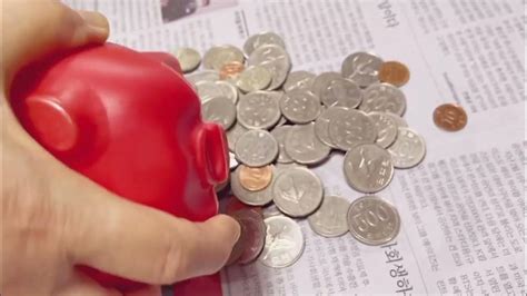 돼지 잡는 날 빨간 돼지저금통 배 가르기 Youtube