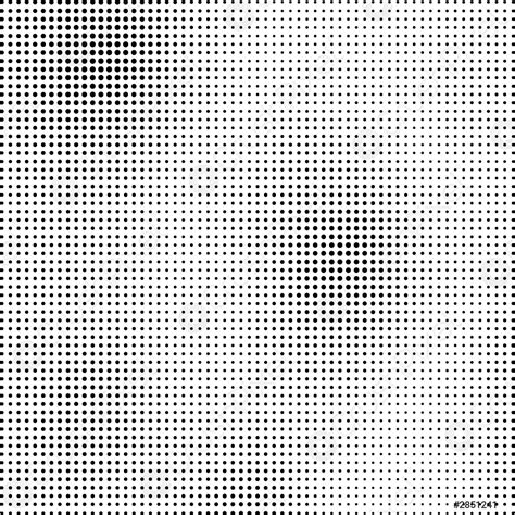 Halftone Pattern Set Of Dots Dotted Texture On White Background Stock