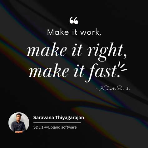 Softwareengineering Cleancode Performanceoptimization Saravana Thiyagarajan