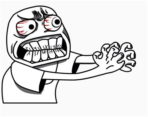 Angry Face Blank Template Imgflip