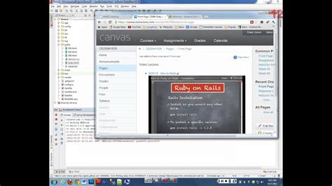 Day 2 Ruby On Rails 3 Introduction Controllers Youtube